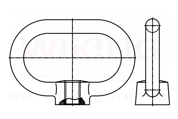 Nakrętki z uchem DIN 28129 | Sklep Wiking Kraków