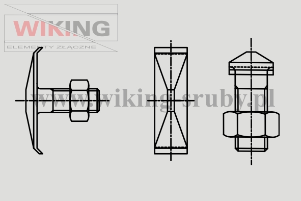 śruby kształtowe klamrowe DIN 25193 | Sklep Wiking Kraków